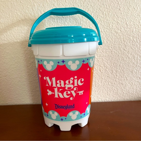 Disney | Dining | Disneyland Parks Magic Key Popcorn Bucket | Poshmark